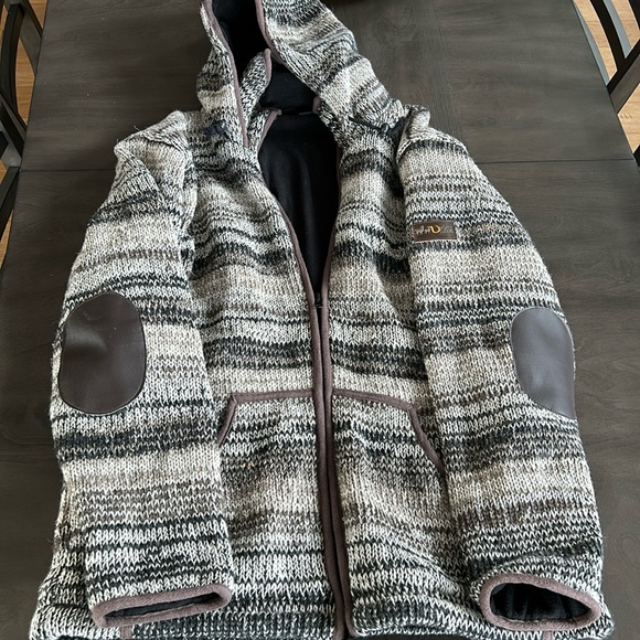 urku | Jackets & Coats | Mens Fleece Lined Wool Coat | Poshmark